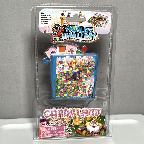 Toys | Worlds Smallest Candyland Board Game Toy Miniature Mini Pocket ...